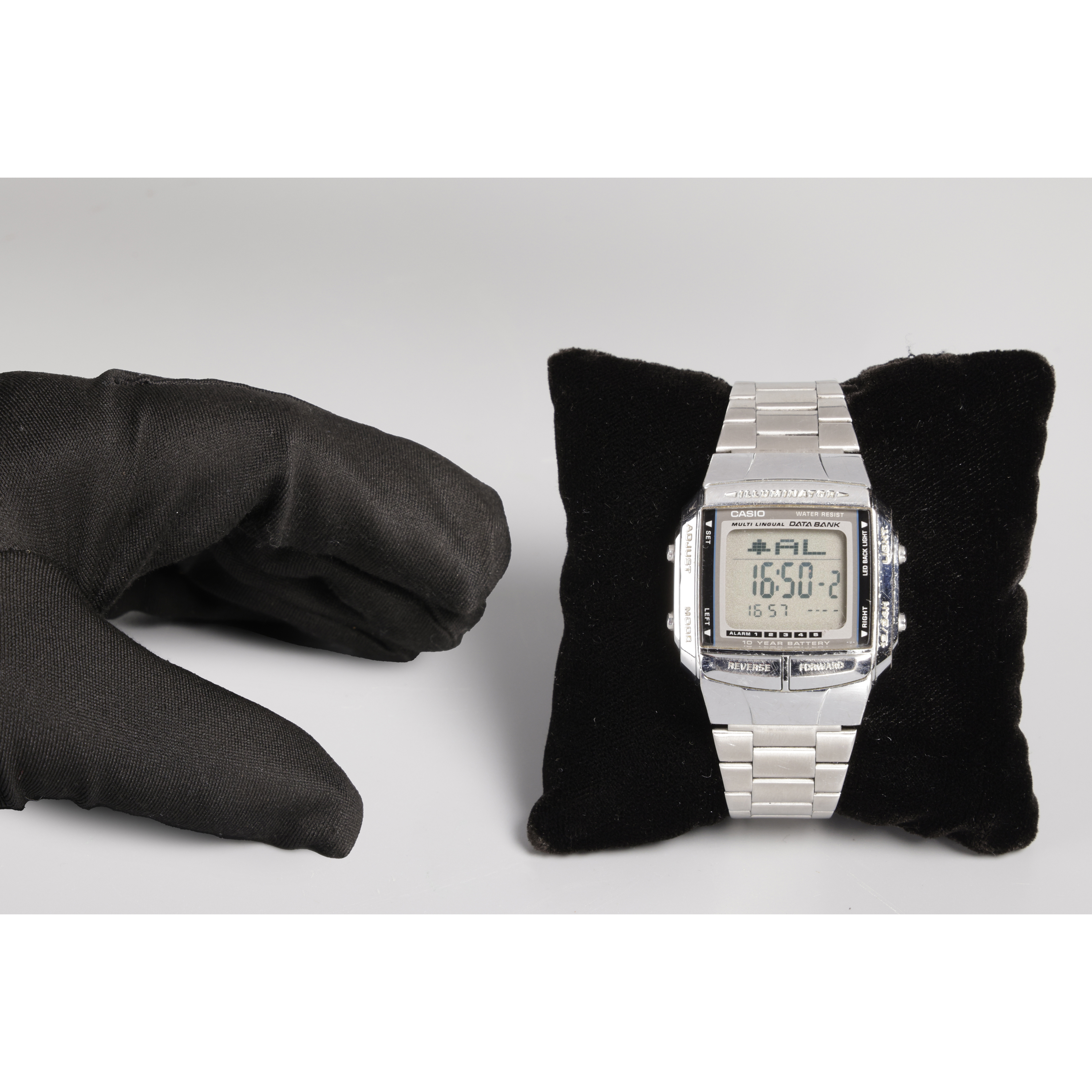 大清倉 早期 日本 Casio 卡西歐 Data Bank 電子腕錶 (ES-HADJ03)TN - 補破網藝術文物拍賣