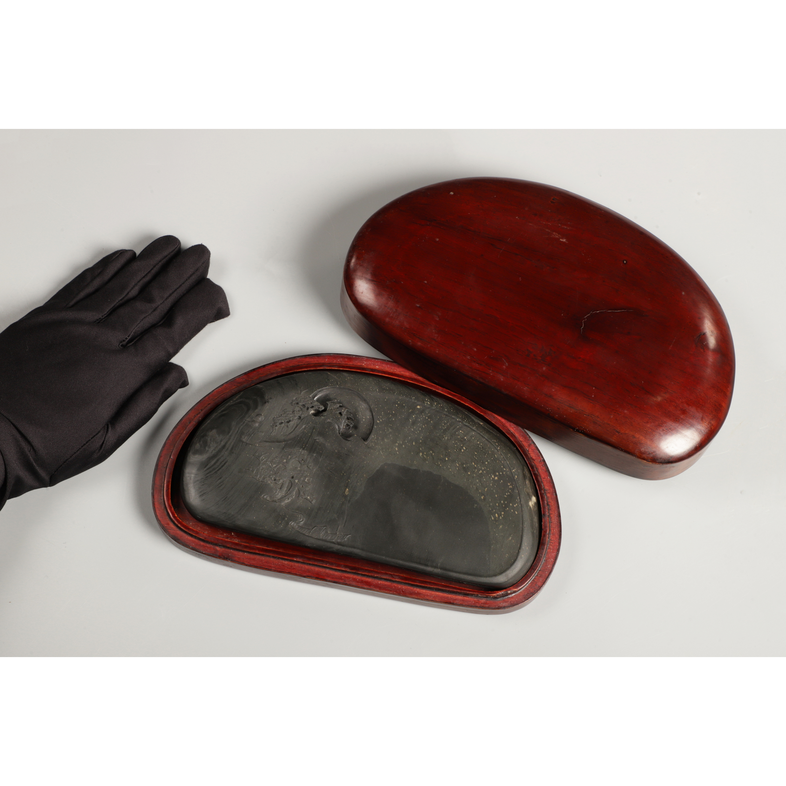 山海經拍賣-早期文房用具 仙山樓閣 歙硯 重903g(MR-WAPV16)QW - 補破網藝術文物拍賣