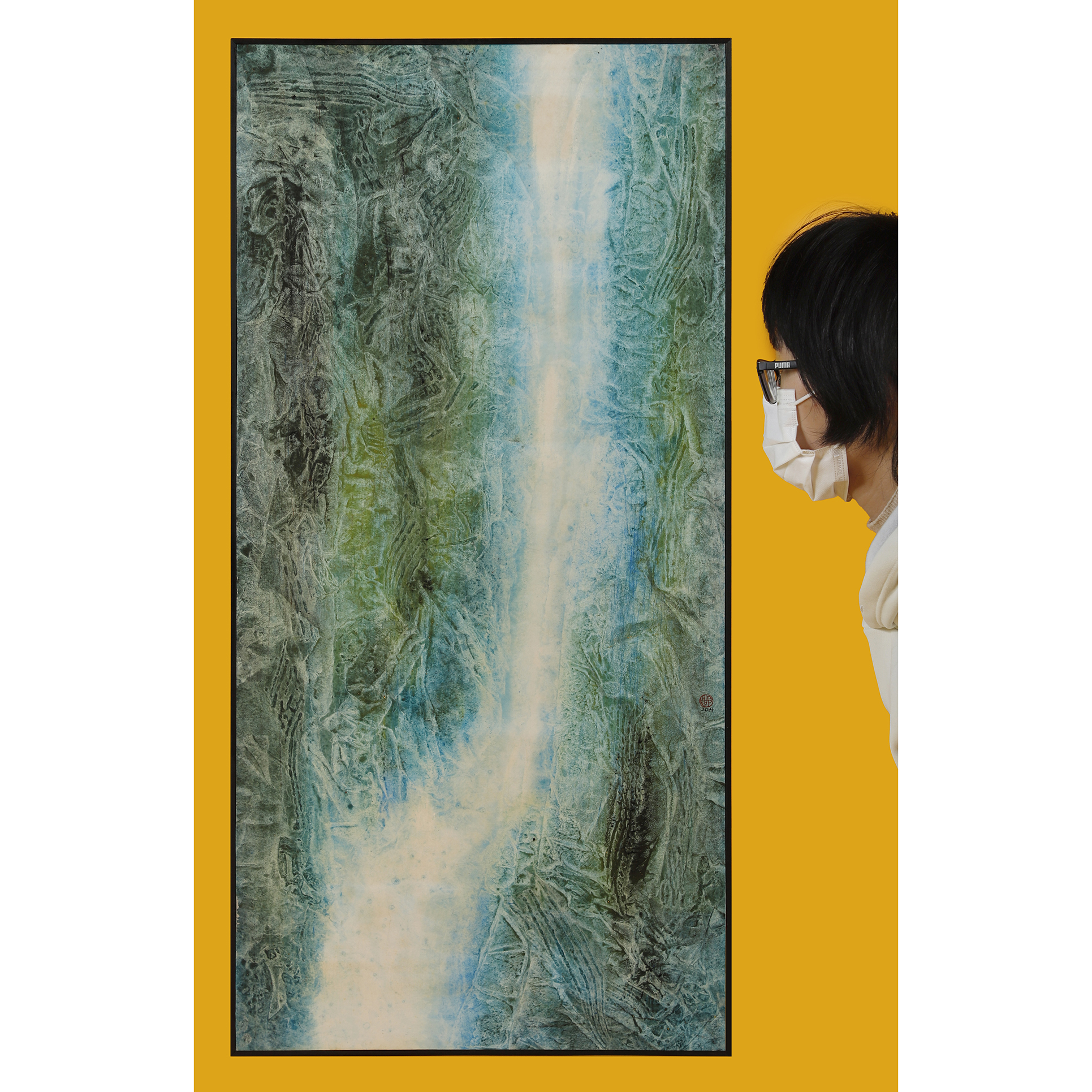 委託拍賣-當代亞洲夯藝術彩墨 立軸 山中傳奇 劉美齡(BO-VSE03K1)SY - 補破網藝術文物拍賣